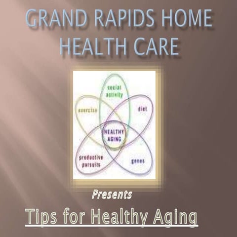 Tips for Healthy Aging | PPTX