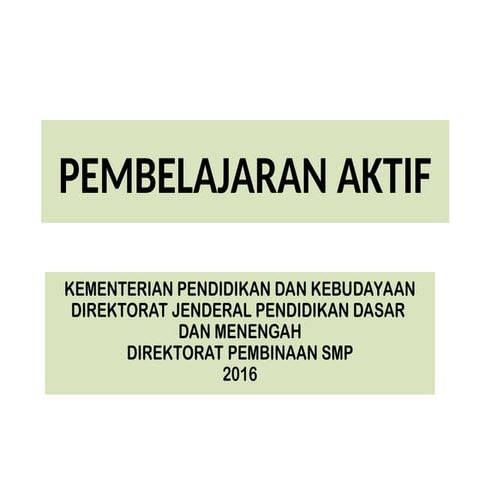 0a1 Active Learning Ppt0a1 Active Learning Ppt