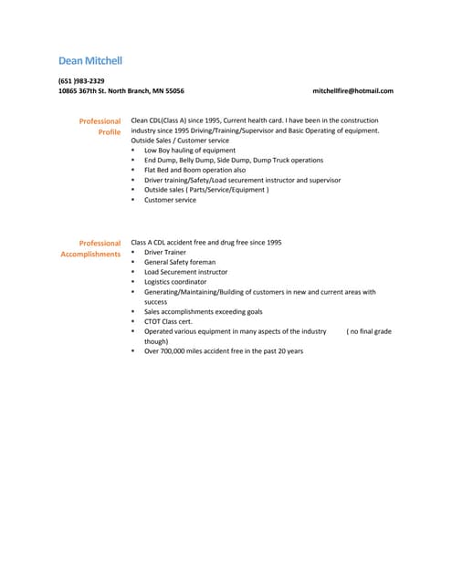 Richard resume doc | PDF