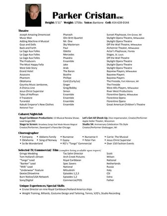 LM acting resume | PDF