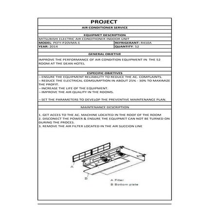 AC MAINTENANCE PROPOSAL | PDF