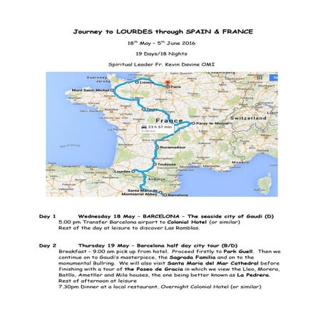 Lourdes France And Spain Map Sanctuary Of Our Lady Of Lourdes,