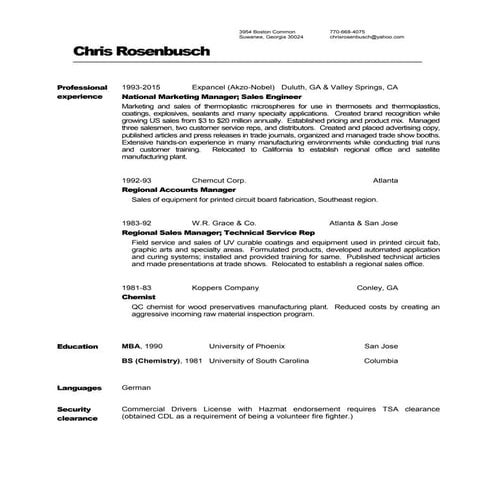Resume | DOC