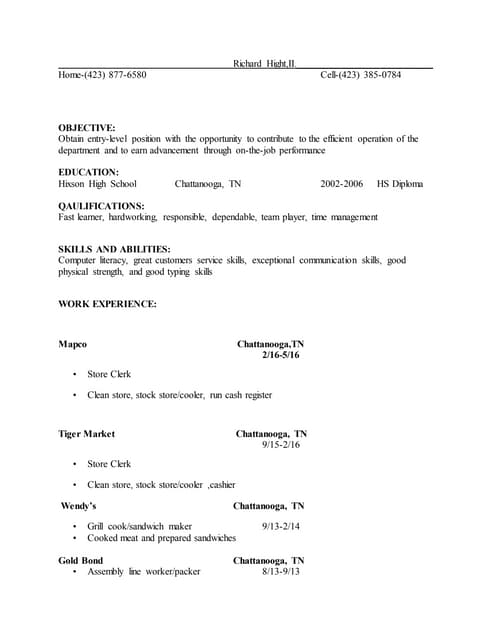 Michael kowalski resume 1(1) | PDF