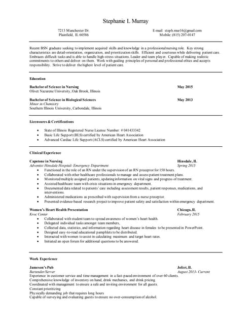 Allyson Fry Resume | PDF