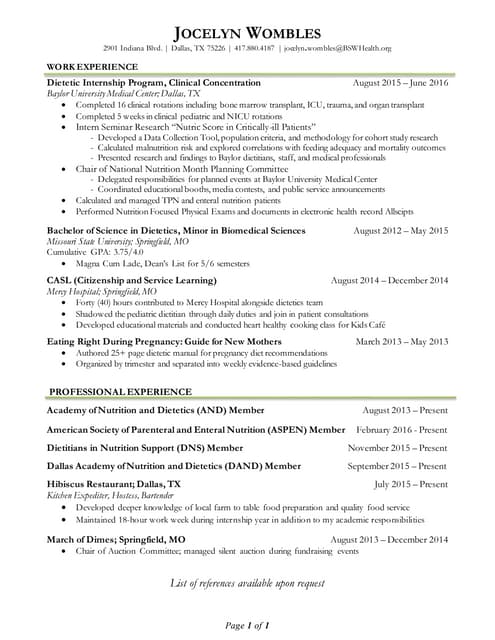 LinkedIn RESUME | PDF