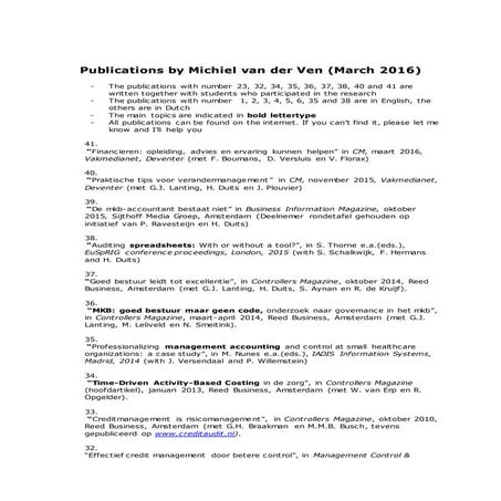 publications list November 2015 | DOCX