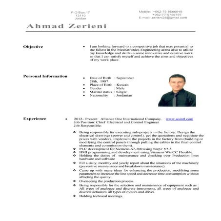 Resume_Updated_Aji M P | DOC