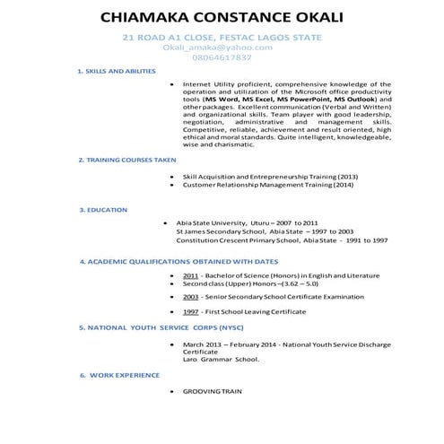 CHIAMAKA CONSTANCE OKALI | PDF