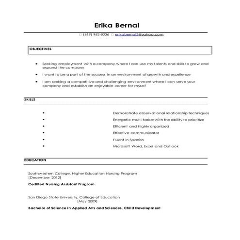 EB Resume | DOCX