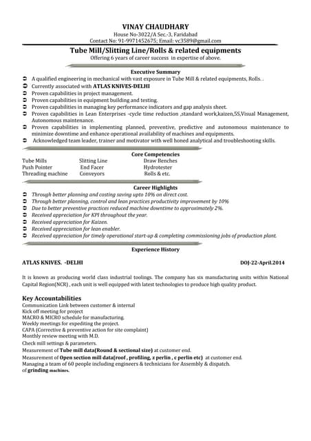 Pradip Warghude CV | PDF