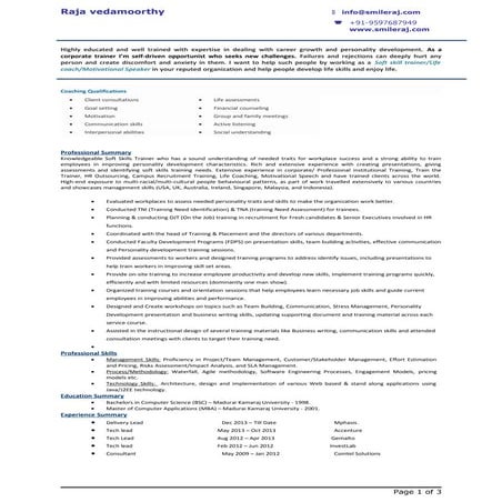 Raj_Corp_Trainer_CV | PDF