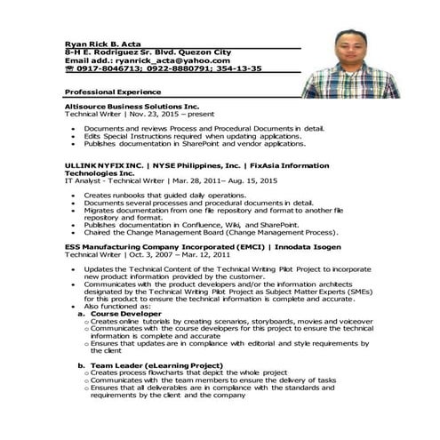 Ryan Rick Acta_Resume_Mar2016 | DOCX