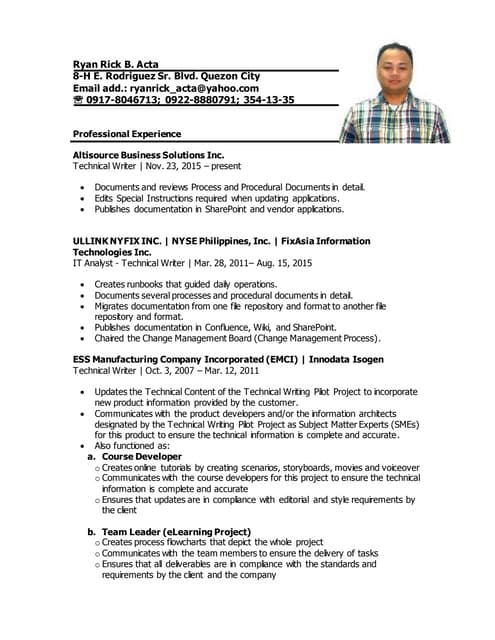Gamboa Resume | PDF