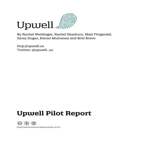 132870440-Upwell-Pilot-Report-2013 | PDF