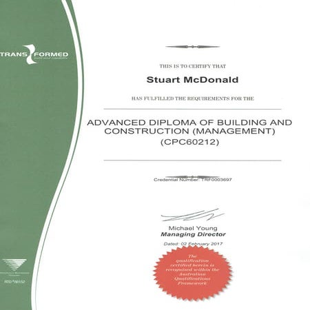Adv Diploma of Building and Construction (Managment) | PDF