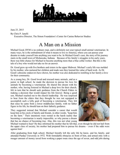 Virginia Chipurnoi - President of a Renowned Animal Welfare ...