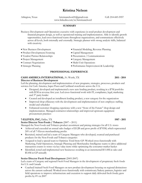 Allan_Heck_resume | DOC | Sales | Business