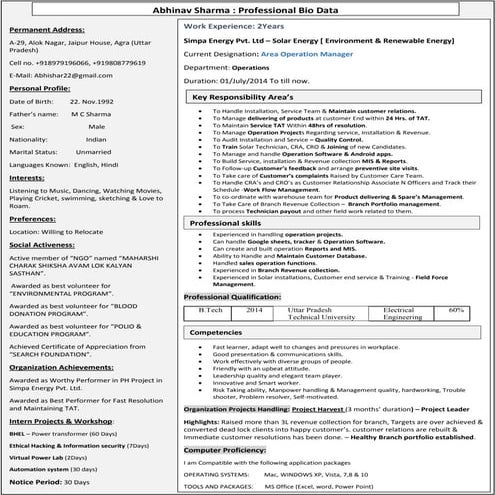 Abhinav Sharma - AOM | PDF