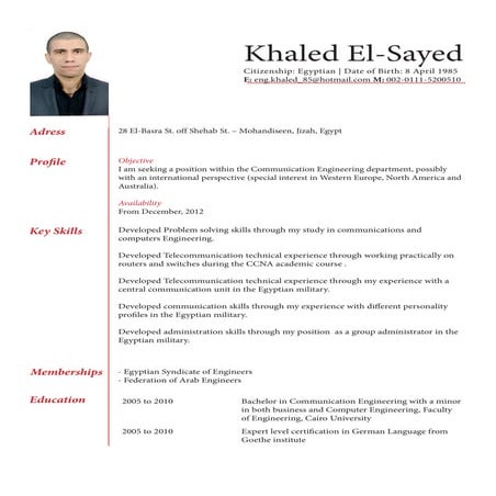 Khaled El-Sayed | PDF | Computer Networking | Computing
