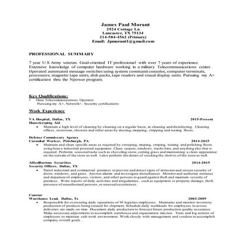 James's Resume | DOCX