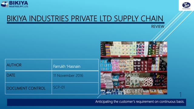 Supply chain network design | PPT