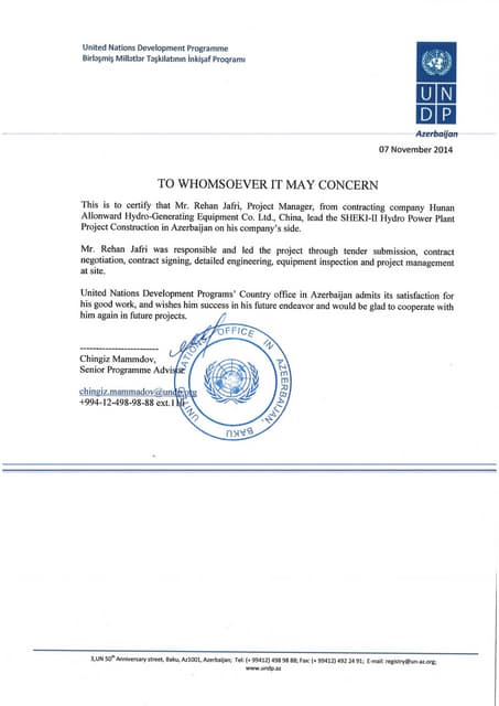 UN Basic Security in the field Certificate 2016-2 | PDF