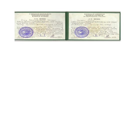 Diploma & Transcript | PDF