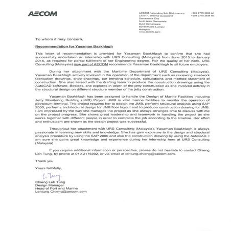 Employment recommedation letter | PDF