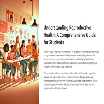 REPRODUCTIVE HEALTH PPT | PPTX