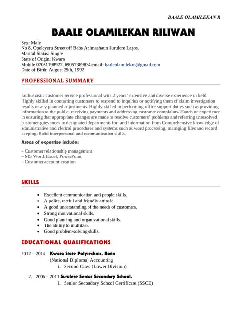 resume_sagar_ | PDF