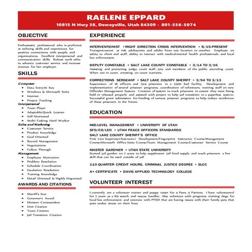 Resume Justin Mattke 020816 | DOCX