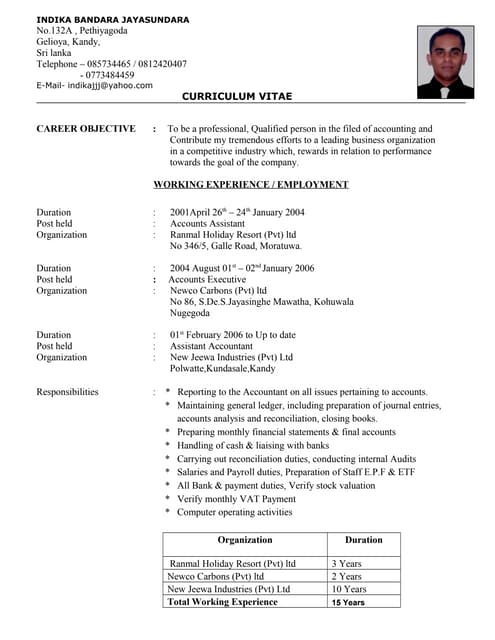 Sample CV | PDF | Programming Languages | Computing