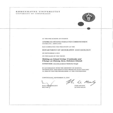 PhD_Certificate | PDF
