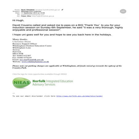 Message From Customer | PDF