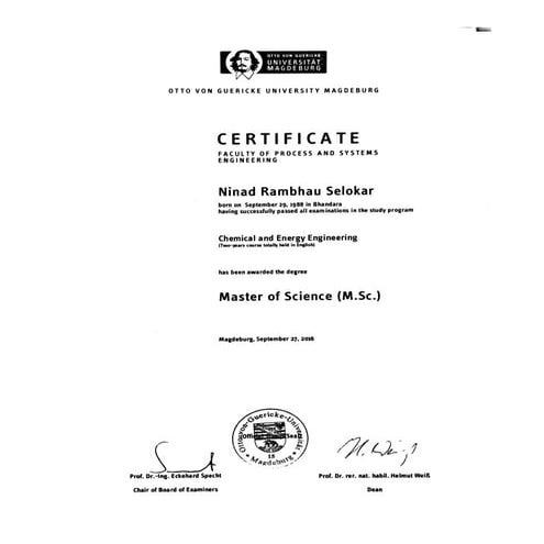 Masters Documents | PDF