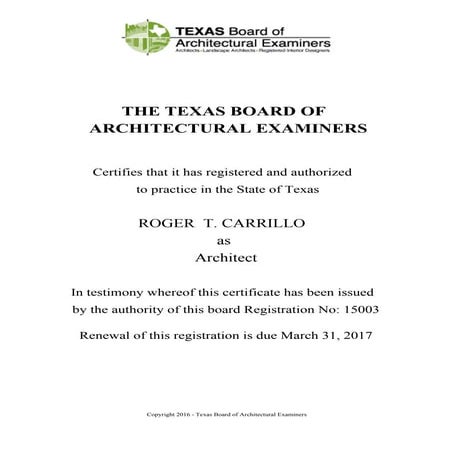 TEXAS LICENSE 2017 copy | PDF