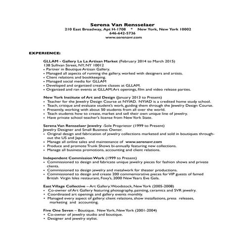 Final resume | PDF