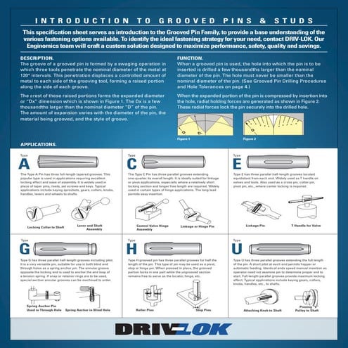 Introduction to Grooved Pins & Studs | PDF
