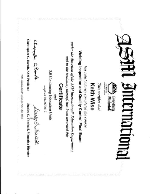 KJ's Achievement Records | PDF