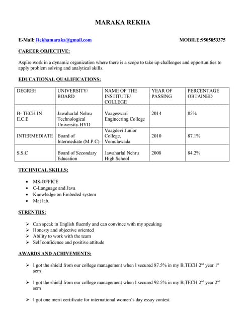 Danthi Resume | DOC