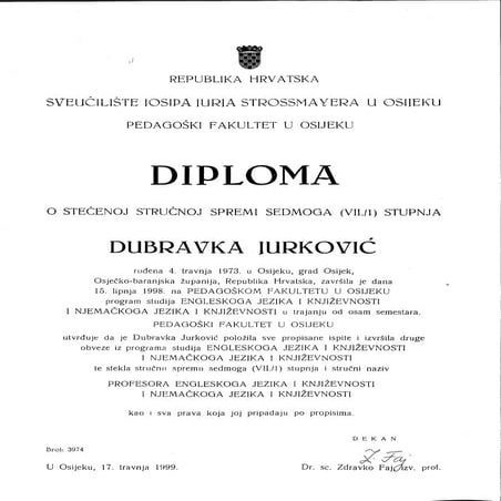 1 Diploma | PDF