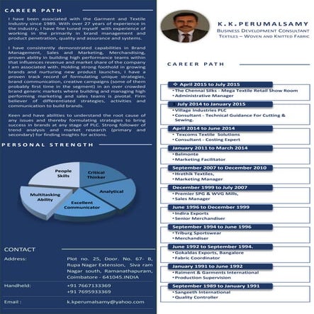 KK PERUMALSAMY - Professional Overview1.1 | PPTX