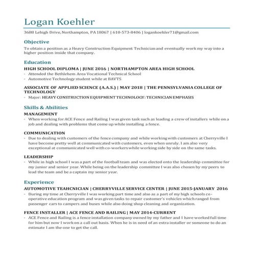 JordanHughesResume | PDF