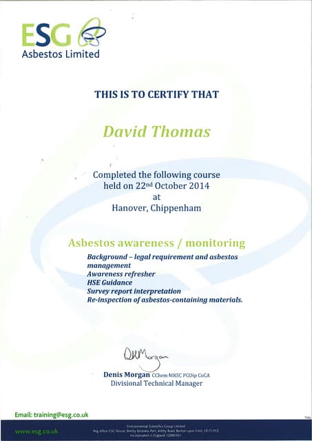 Workstation safety certificate 2016.php