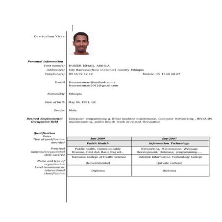 CV Diploma | DOCX