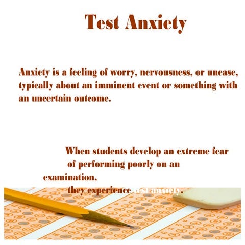 Test Anxiety PP for Group | PPT