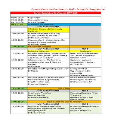 FM Conference Scientific Program 11-13 Jan 2015 | PDF