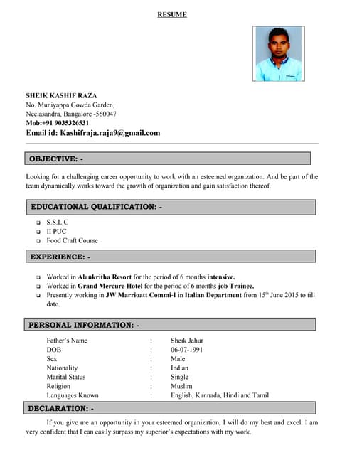 Resume 3 pkj | PDF