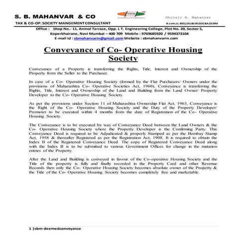 deemed conveyace | DOCX